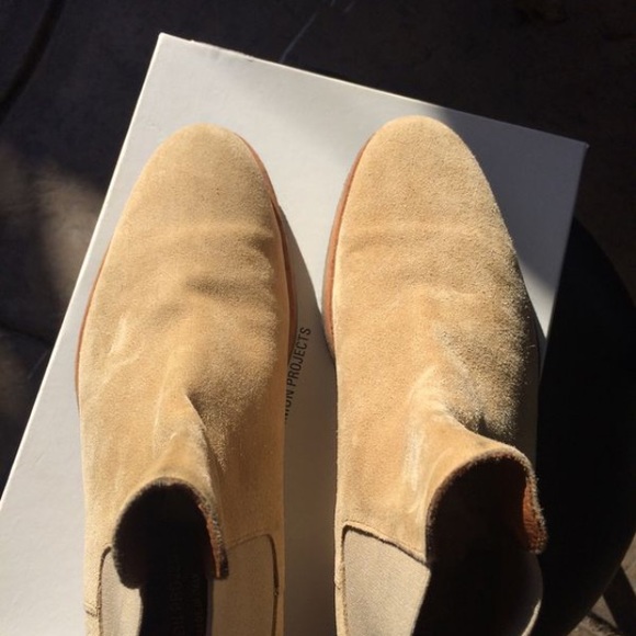 Common Projects | Shoes | Common Projects Chelsea Boot Tan Suede | Poshmark